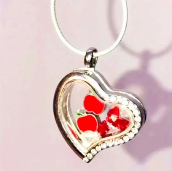unbranded | Jewelry | Best Teacher Ever Gorgeous Apple Cha Locket ...